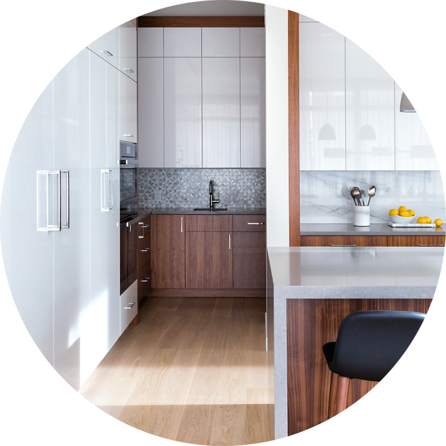 Custom kitchen and bathroom cabinets I Ateliers Jacob